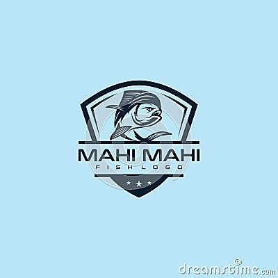 Mahi Mahi Logo Vector Design Inspiration | CartoonDealer.com #189099411