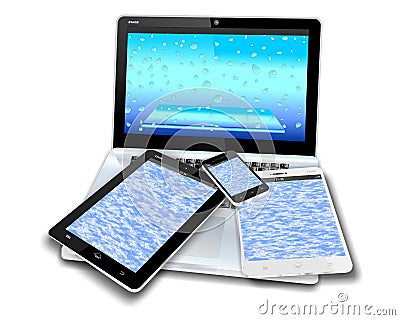 Mobile Devices Royalty Free Stock Photos - Image: 33577188