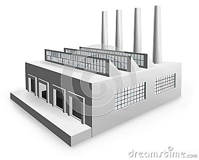 Model Factory Royalty Free Stock Photo - Image: 2519825