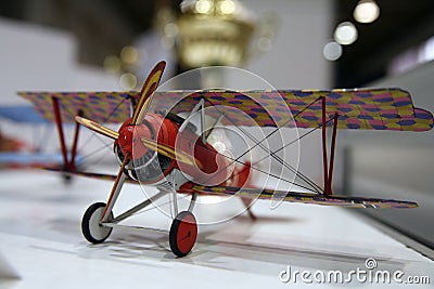 Model Of WW1 Plane Royalty Free Stock Photography - Image: 1439187