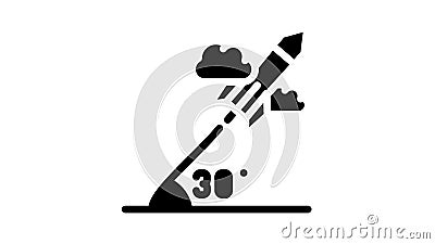 Modeling Self Study Glyph Icon Animation Stock Video - Video of shapes ...