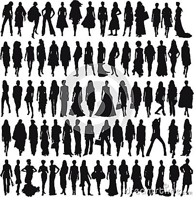 Models Vector Illustration | CartoonDealer.com #2731904