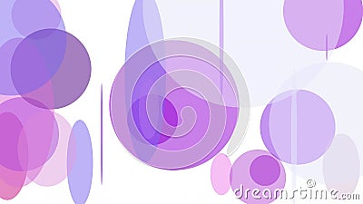 Abstract Violet Circle and Ellipses Animation Stock Footage - Video of ...