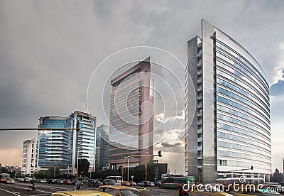 Modern Buildings In Bogota Colombia Editorial Stock Image - Image: 25595804