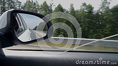 Beautiful Scenery Outside The Car Window Stock Footage - Video of blur ...