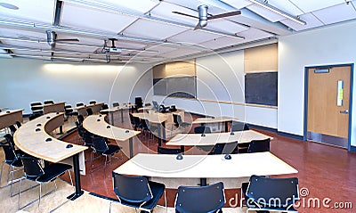 Modern Classroom Stock Image - Image: 17205001