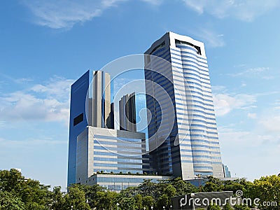 Modern Commercial Buildings Stock Photo - Image: 23943710