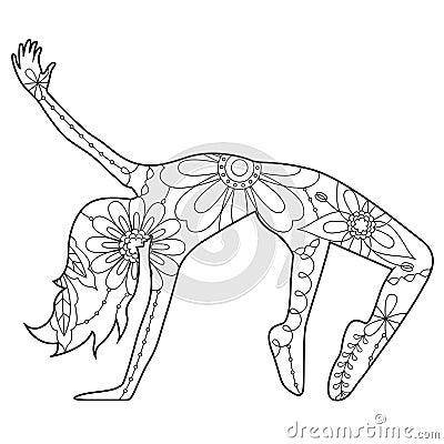 Modern Dance Coloring Pages