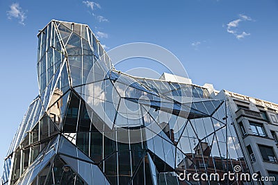 Modern Glass Building In Bilbao, Spain Editorial Photo - Image: 25388121