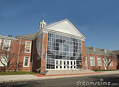 Modern High School Royalty Free Stock Images - Image: 19113909