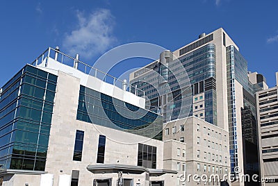 Modern Hospital Building Royalty Free Stock Photos - Image: 4743908