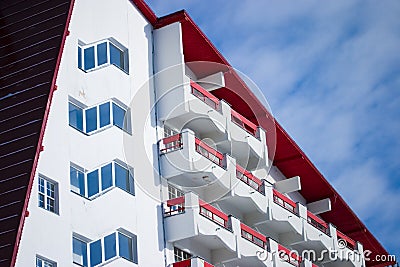 Modern Hotel Exterior Stock Photography - Image: 4924982