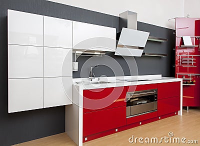 Modern Kitchen Royalty Free Stock Image - Image: 25657916