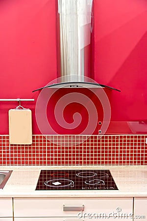 Modern Kitchen Hood. Stock Photography | CartoonDealer.com #24250388