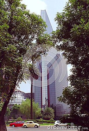 Modern Mexico City Architecture Stock Photography | CartoonDealer.com ...