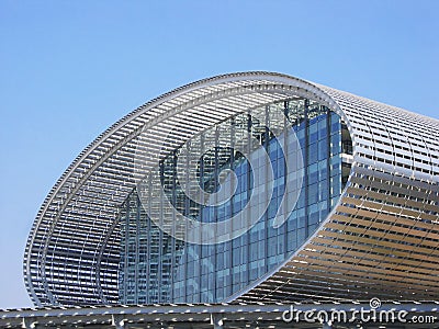 Modern Steel Building Royalty Free Stock Images - Image: 6971059