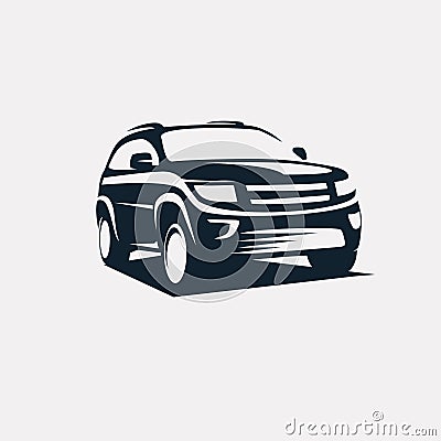 Modern Suv Logo Template Stock Vector - Image: 82060837