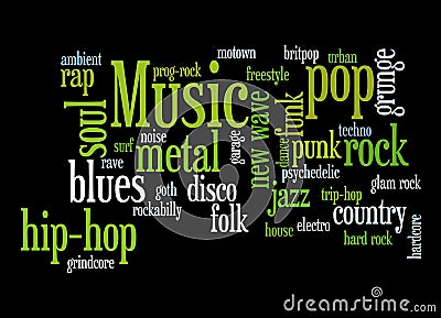 Moderne Musik Lizenzfreies Stockbild - Bild: 15760206