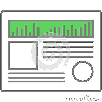 Modification Icon Pc Software Line Flat Vector | CartoonDealer.com ...