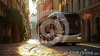 Modular Electric Bus, Adaptable To Different Passenger Capacities ...