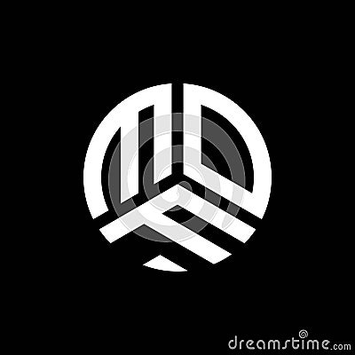 MOF Letter Logo Design On Black Background. MOF Creative Initials ...