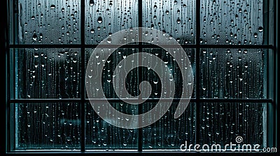 Moist Window Background, Image Ai Generated Stock Photography ...