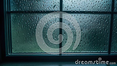 Moist Window Background, Image Ai Generated Stock Photography ...