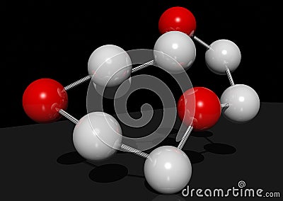 Molecules Stock Image - Image: 4476591