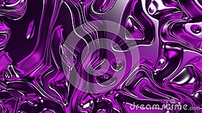 Molten Liquid with Beautiful Patterns. Design. Metallic Liquid with ...