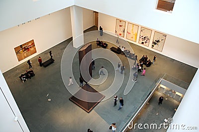 MOMA Interior Editorial Stock Photo - Image: 14191743