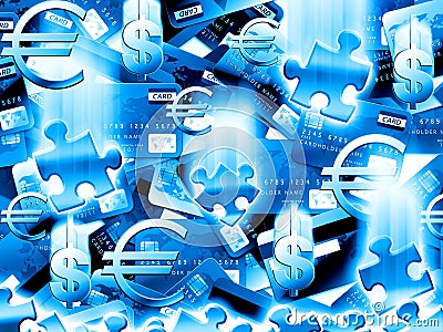 Money Blue Background Royalty Free Stock Images - Image: 17995279