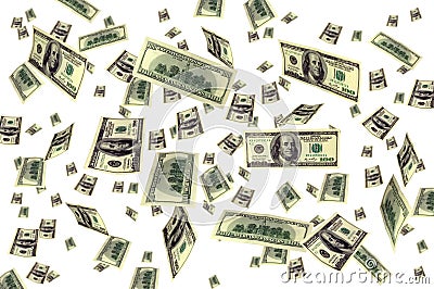 Money Flying Background Royalty-Free Stock Photo | CartoonDealer.com ...