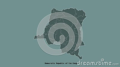 Mongala Location. Democratic Republic of the Congo. Administrative Map ...