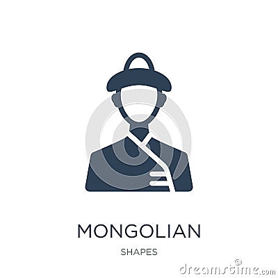 Mongolian Icon In Trendy Design Style. Mongolian Icon Isolated On White Background. Mongolian ...