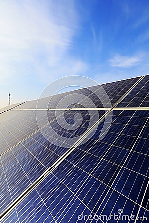 Monocrystalline Silicon Photovoltaic Solar Cell Panel Stock Image ...