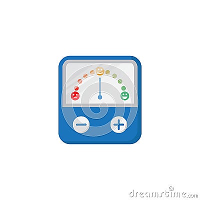 Mood Controller Device Vector Illustration Isolated On White Background ...