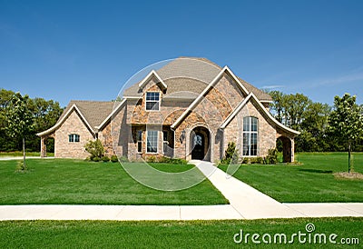 Mooi Huis Of Huis Royalty-vrije Stock Afbeelding - Afbeelding: 5825836