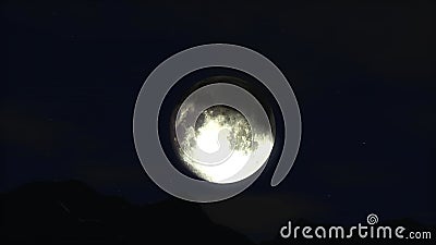 Moon time lapse stock footage. Video of light, twilight - 203726546