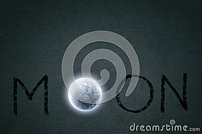 Moon Word Royalty-Free Stock Image | CartoonDealer.com #56766820