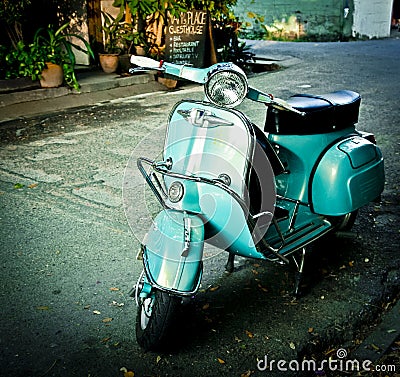 Moped Royalty Free Stock Photo - Image: 18993785