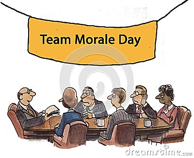 Morale Stock Image | CartoonDealer.com #37674097