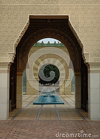 Moroccan Pavilion Royalty Free Stock Photos - Image: 10533298
