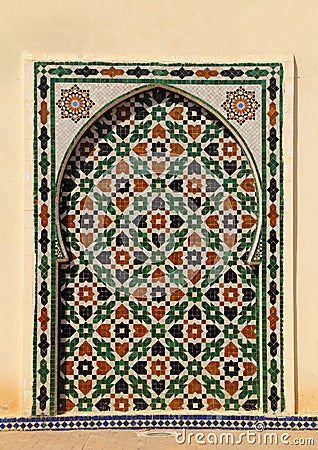 Morocco, Meknes, Islamic Wall Panel Stock Photos - Image: 33529693