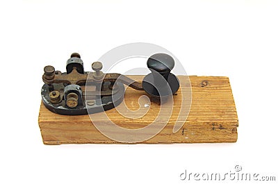 Morse Code Tapper Isolated Stock Images - Image: 33833974