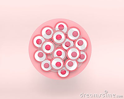Morula. The Embryo Cell Of 16 Blastomeres Royalty-Free Illustration ...