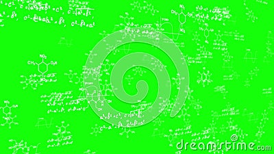 Motion Graphic Video of Math Problems, Equations, and Formulas Flying ...