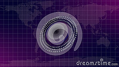 Motion Graphics Background in 4K - Binary Code in Abstract Speed Motion Stock Video - Video of ...