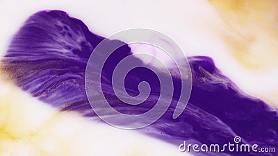 Motion Mixed Acrylic. Liquid Paint Colorful Patterns of Moving Surface ...