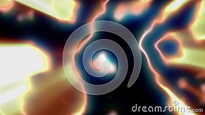 Motion Plasma with Orange Ray Effect Stock Video - Video of galaxy ...