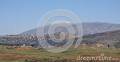 Mount Hermon (Jabal El-Sheikh) Stock Photo - Image: 7584320